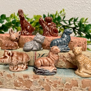 Wade England Pottery Miniature Rose Tea Animals - Etsy