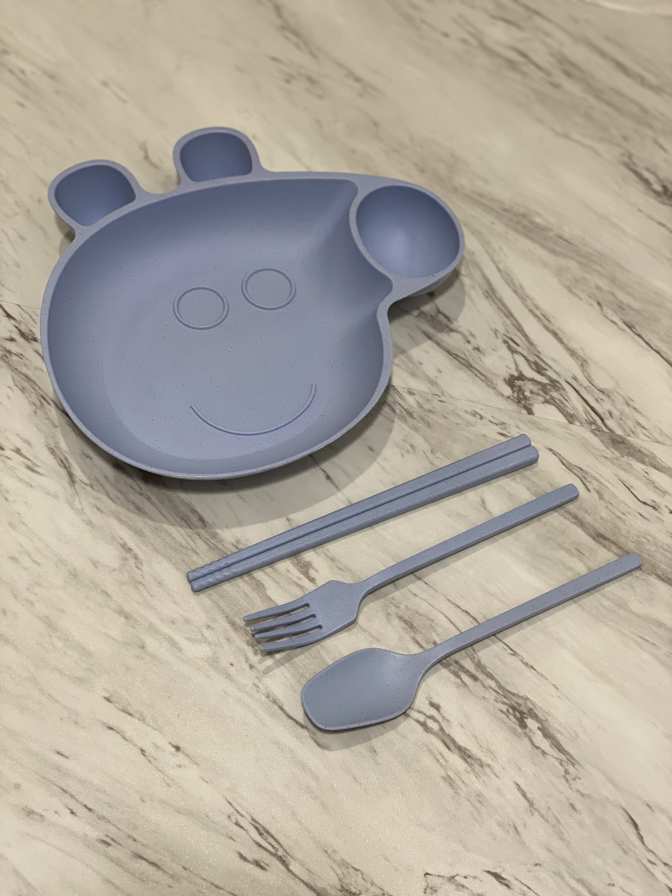 Kids Toddlers Pig (peppa Style) Plates (cutlery Set) - Etsy