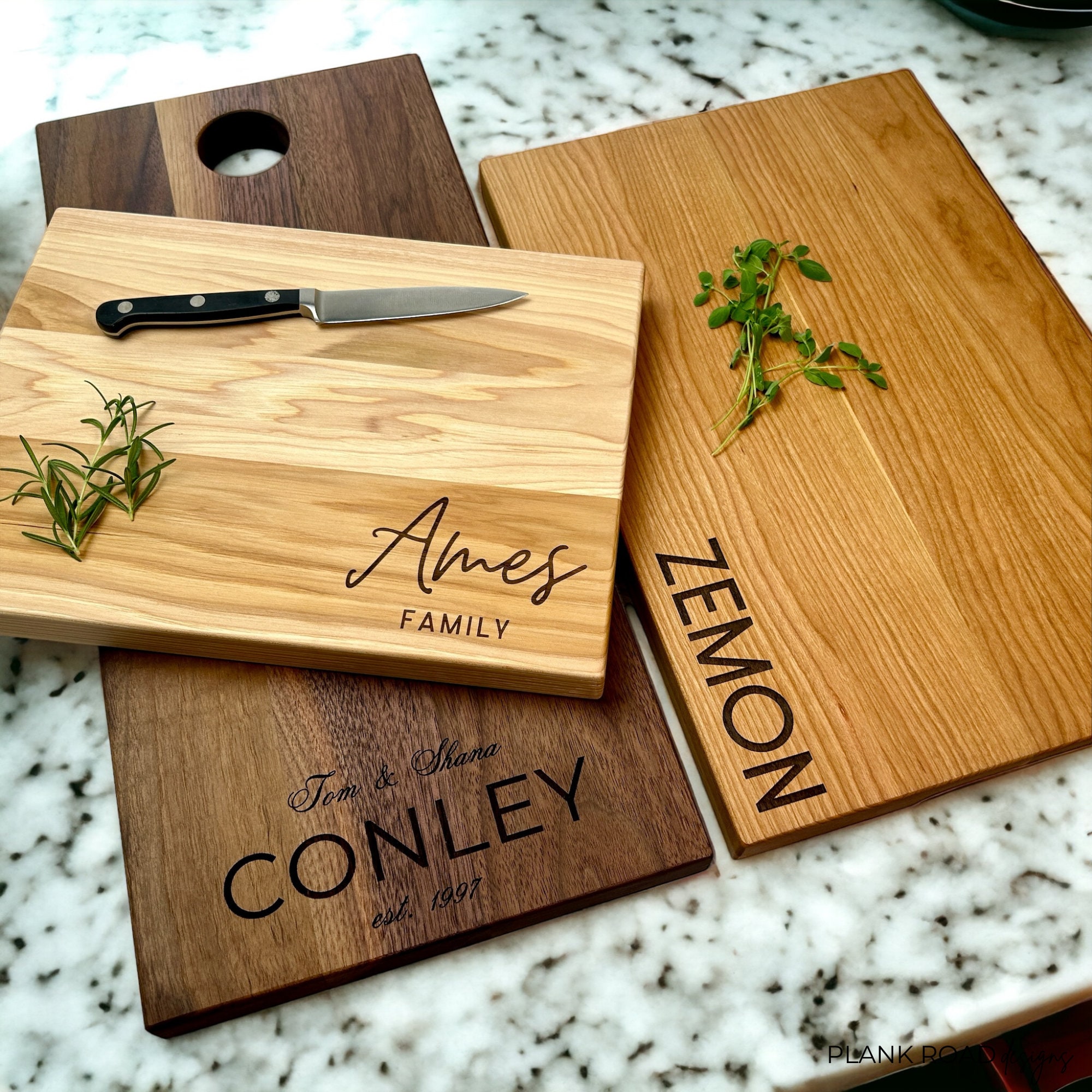 Personalized Wood Cutting Board Housewarming Gift Custom - Etsy