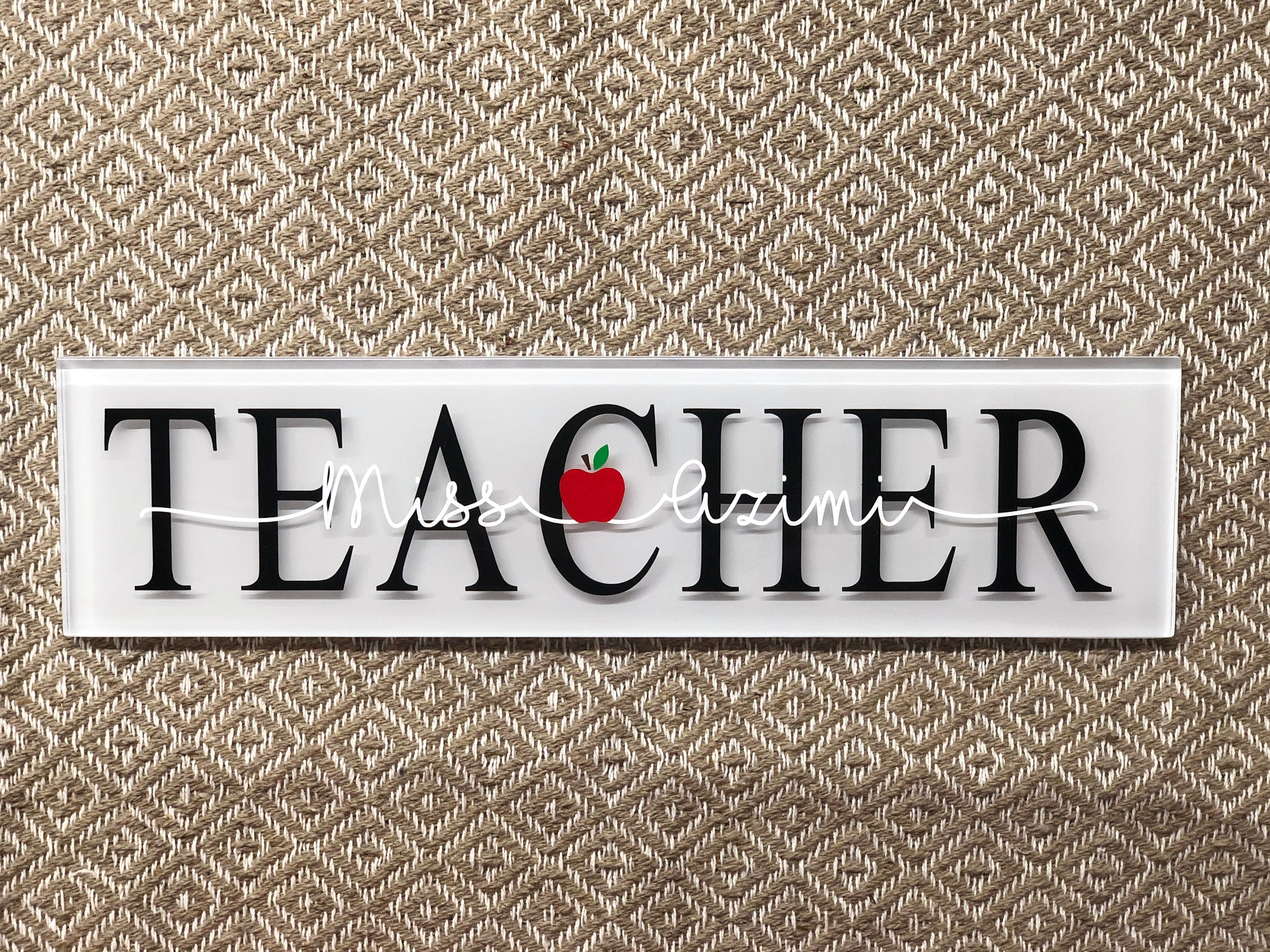 Teacher Teacher Tile Teacher Appreciation Gift Teacher - Etsy
