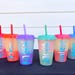 Personalized Color Changing Cup: 12oz Kids Party Favor. Valentine’s Day ...
