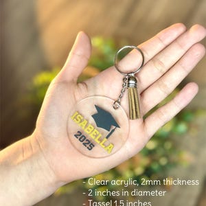 Senior Keychain, Class of 2025 Keychains, Gifts for Graduating Seniors ...