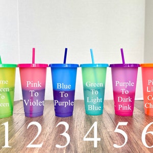 Personalized Color Changing Cold Cup: Party Favor, Stocking Stuffers ...