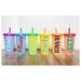 Personalized Neon 24oz Cold Cups, Fun Cups for Parties. - Etsy