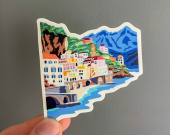 Amalfi Coast Stickers - Etsy