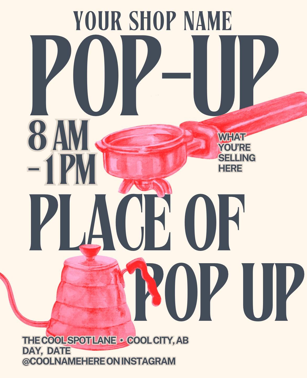 Pop up Shop Template - Etsy