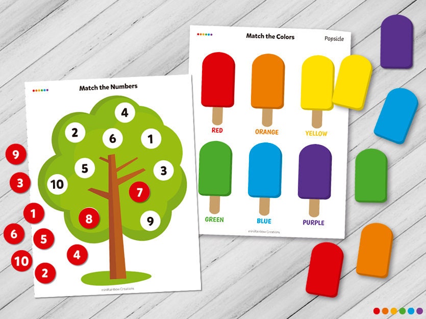 Printable Busy Book Preschool Worksheets Busy Book Bundle - Etsy