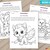 Coloring Pages With Short Story Printable Worksheet, Busy Book ...
