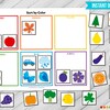 Match the Colors Parking Lot Game Printable, Color Matching, Preschool ...