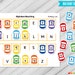 Alphabet Matching Parking Lot Printable Worksheet, Match Uppercase With ...