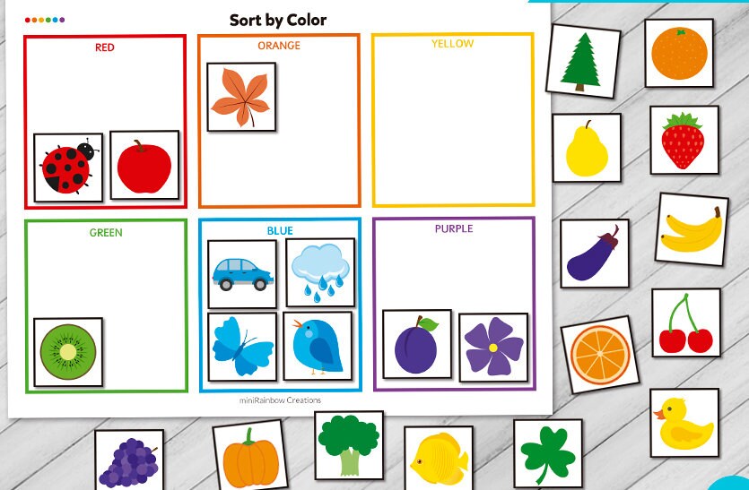 Printable Busy Book Preschool Worksheets Busy Book Bundle - Etsy