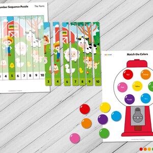 Printable Busy Book, Busy Binder Pages, Busy Book Bundle, Busy Binder ...