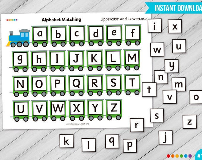 Number Matching Parking Lot Printable Worksheet, Match the Number ...