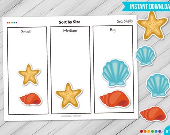 Sort the Vehicles by Size Printable Worksheet, Homeschool Activities ...