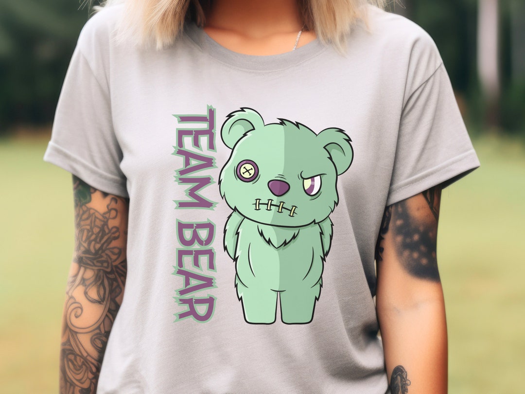Team Bear Shirt, Choose the Bear T-shirt, Goth Feminist Shirt, Bear V ...
