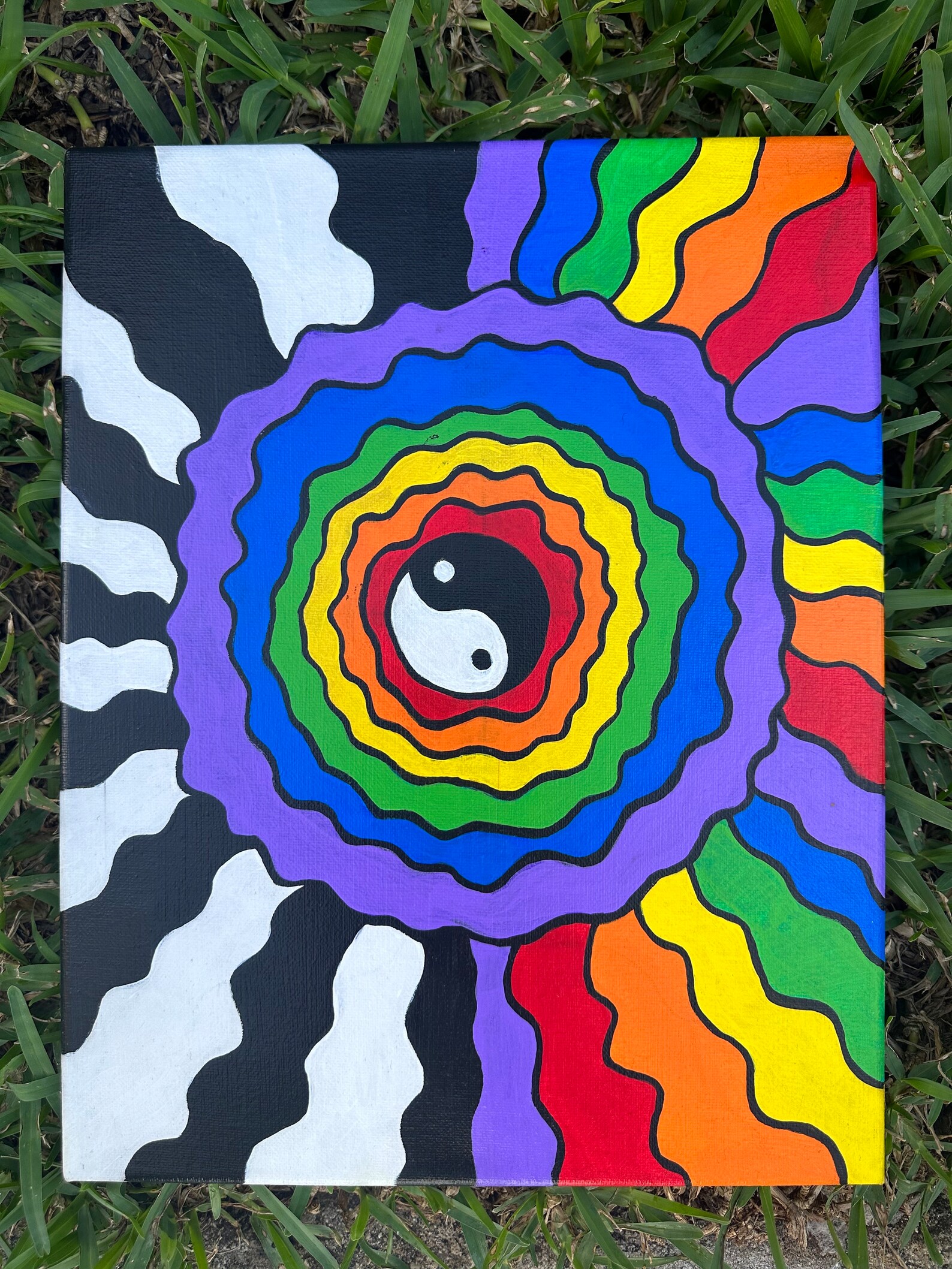 Original balance in Color Painting Artwork Canvas Art - Etsy