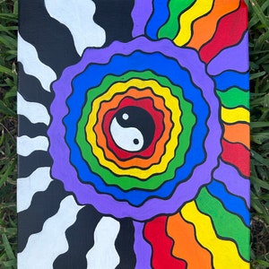 Original “balance in Color” Painting | Artwork Canvas | Art Decor - Etsy