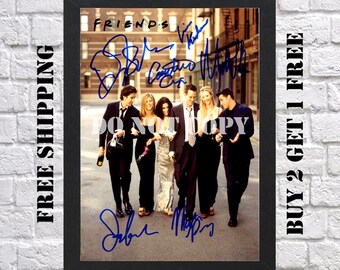 Friends Cast Signed | Etsy