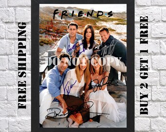 Autographed Friends Poster | Etsy