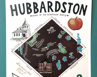 Massachusetts Print - Etsy