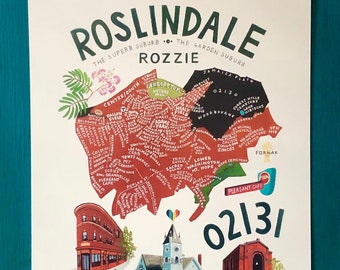 Roslindale Print | Etsy