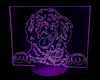Retriever Dog Lamp - Etsy