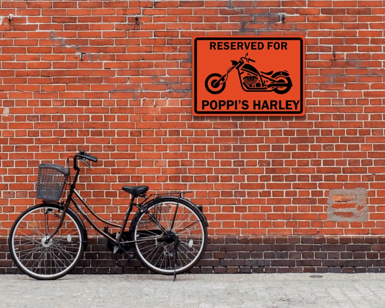 Personalized Biker Bar Sign Metal Motorcycle Sign Motobike | Etsy