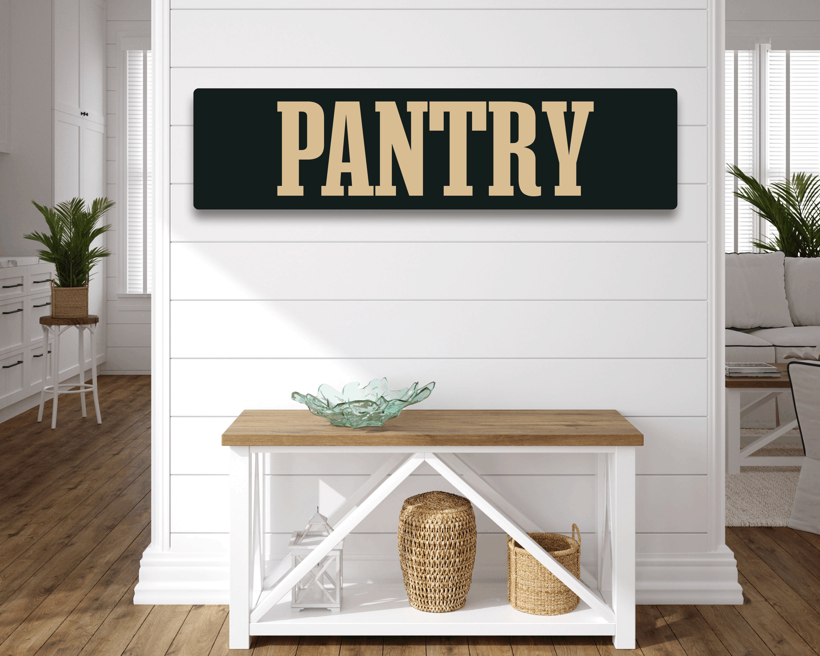 Metal Pantry Sign Farmhouse Pantry Sign Pantry Door Sign | Etsy