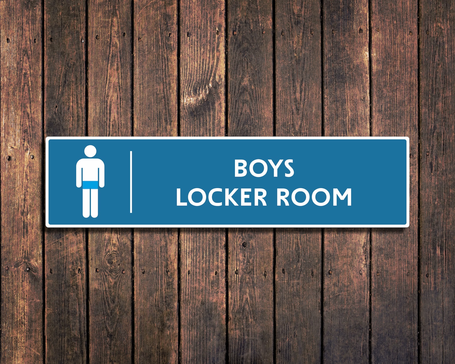 Boys Locker Room Sign Locker Room Decor Locker Door Sign | Etsy
