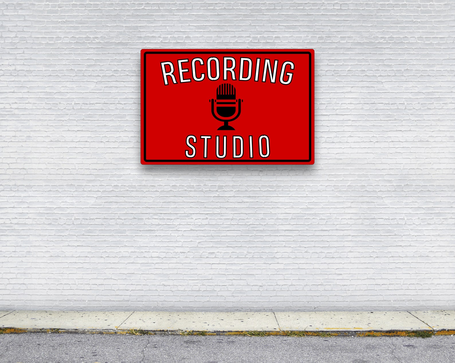 Custom Recording Studio Sign Personalized Home Studio Decor | Etsy
