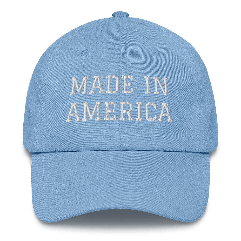 MADE IN AMERICA Cotton Cap - Etsy