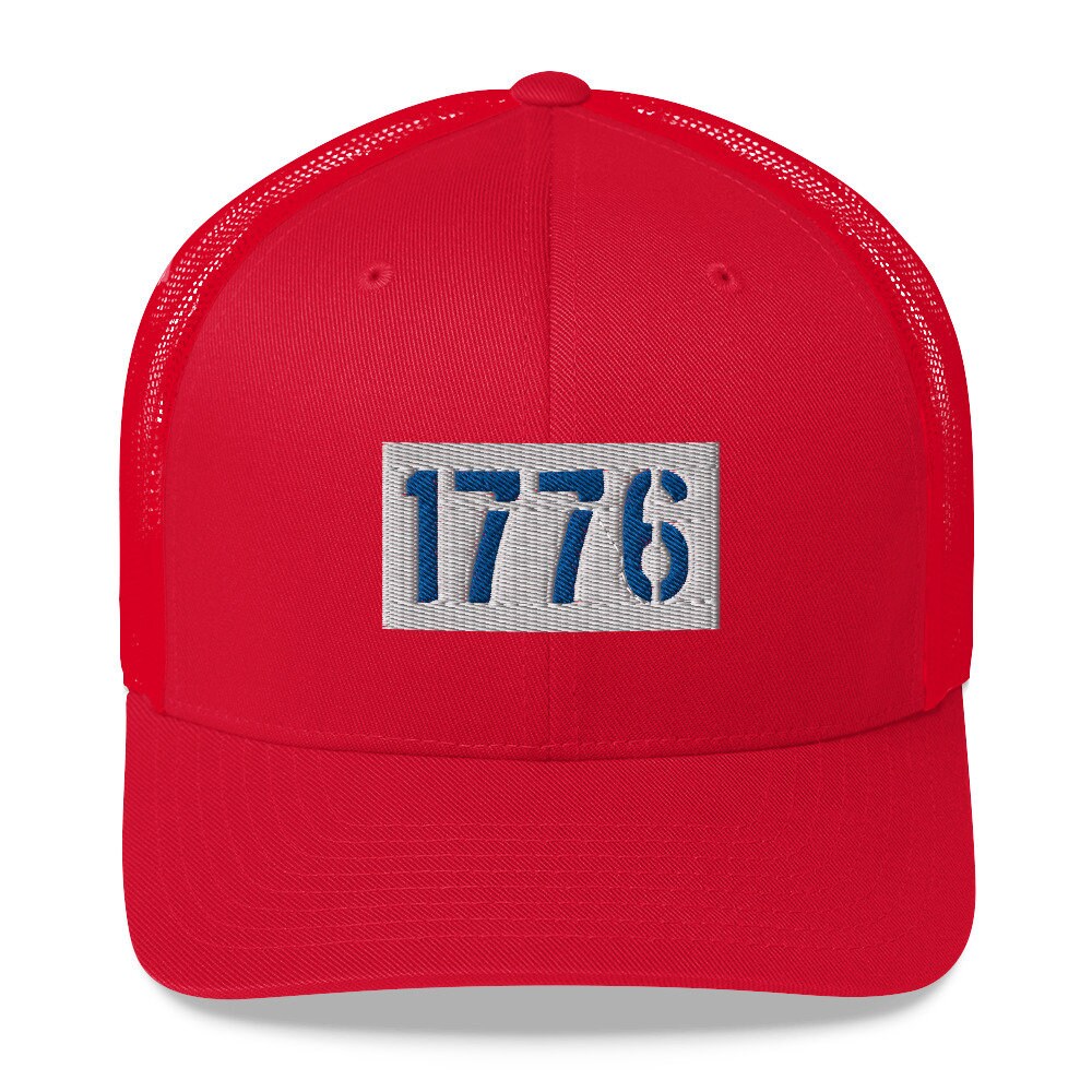 Retro 1776 Trucker Cap 4th of July Independence Day - Etsy