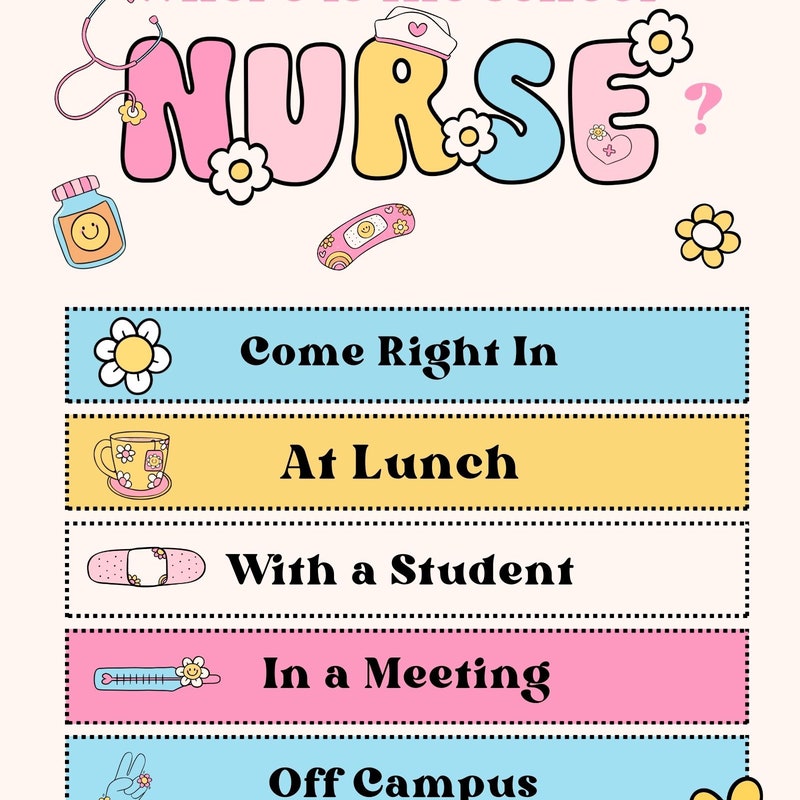Nurse Sign - Etsy