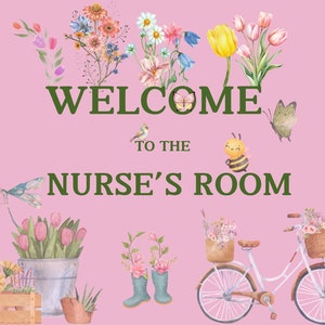 Welcome Sign for Nurse Office - Instant Download Poster - School Nurse ...