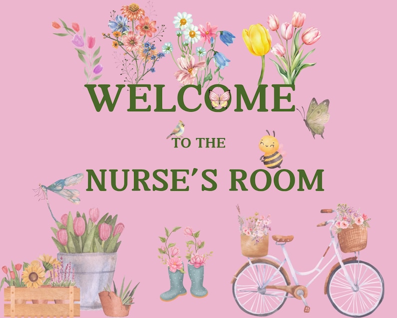 Welcome Sign for Nurse Office - Instant Download Poster - School Nurse ...