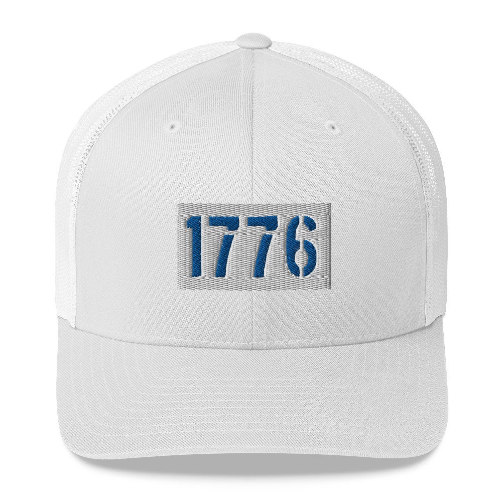 Retro 1776 Trucker Cap 4th of July Independence Day - Etsy