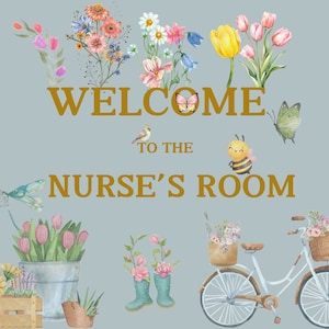 Welcome Sign for Nurse Office - Instant Download Poster - School Nurse ...