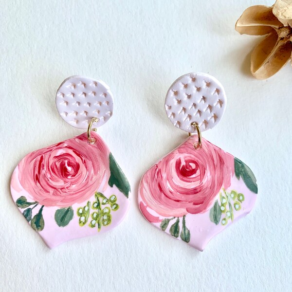 Hand Painted Roses - Etsy