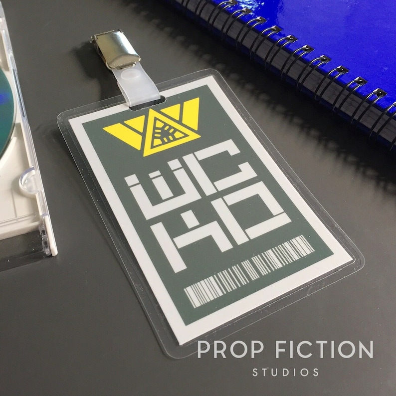 Dystopian Cosplay Costume Ids: Prop Costume Security Passes / Clip-on ...