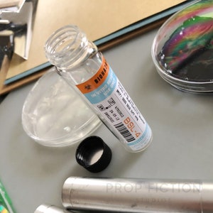 Cosplay Laboratory Display Prop - Prop Symbiotic Sample Vial / Cosplay ...