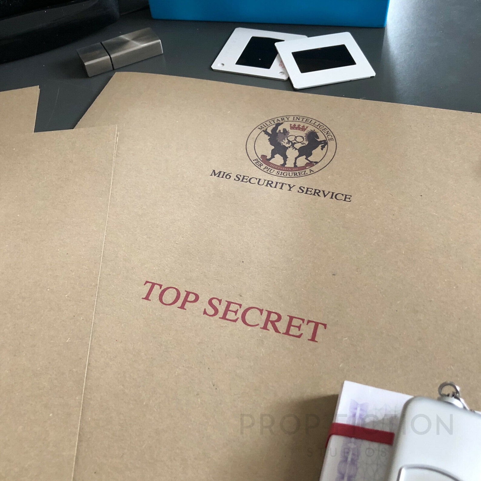 Movie Prop Secret Agent Mission Report Files / 3 X Cosplay Spy - Etsy UK