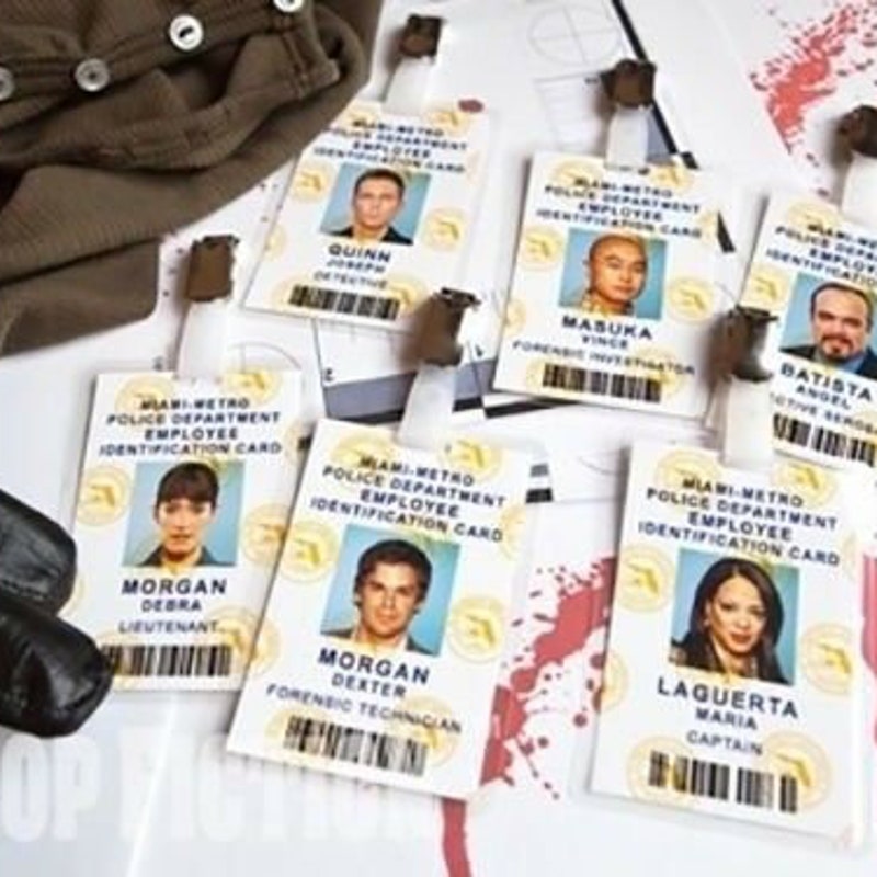 Dexter Morgan Id Badge - Etsy UK