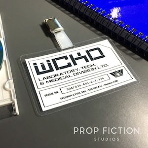 Dystopian Cosplay Costume Ids: Prop Costume Security Passes / Clip-on ...