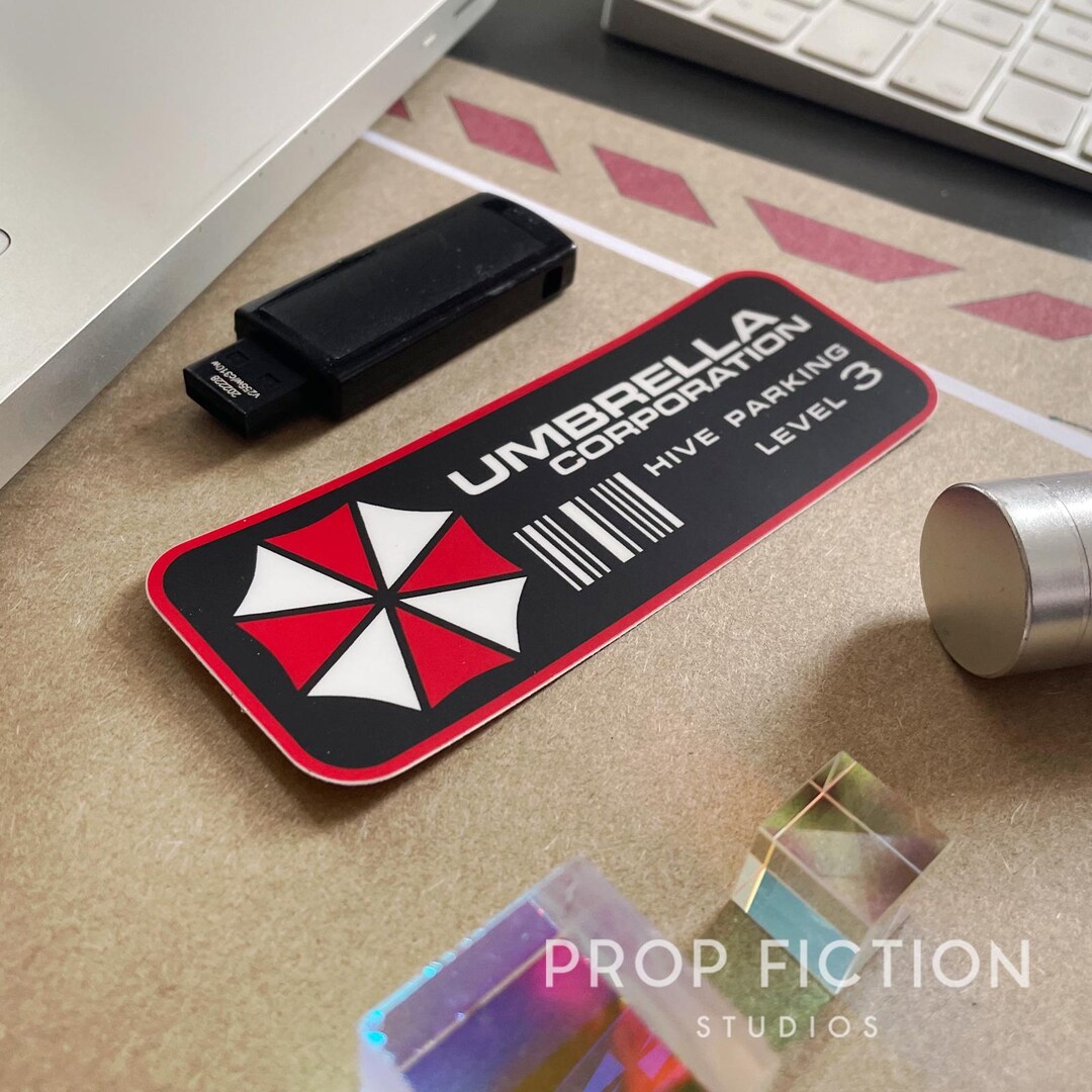 Cosplay Zombie Display: Prop Umbrella Corporation Parking Sticker / Car ...