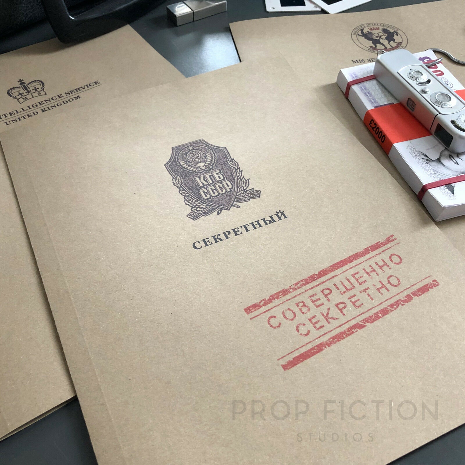 Movie Prop Secret Agent Mission Report Files / 3 X Cosplay Spy - Etsy UK