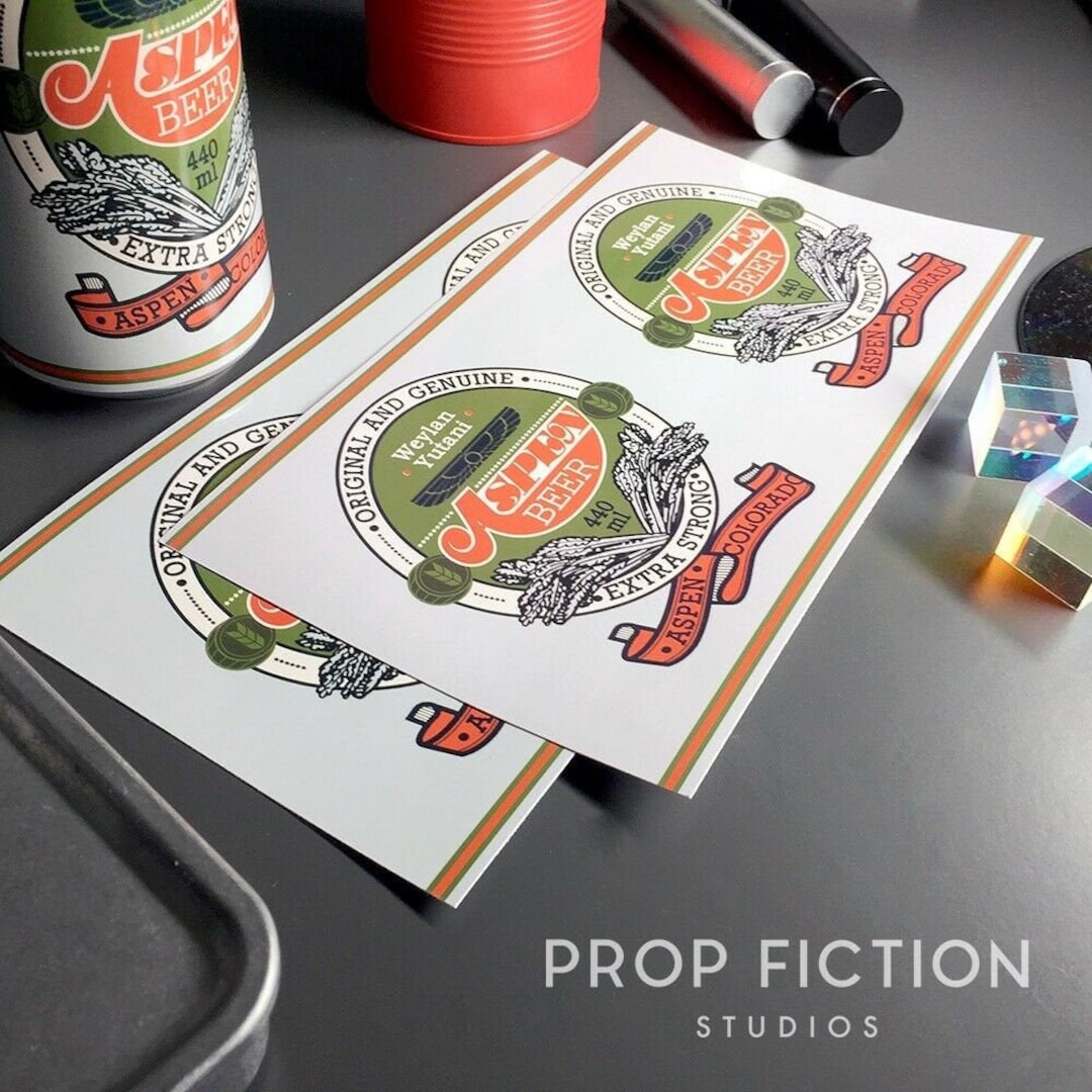 Alien / Alien: Covenant Pair of Prop Weylan Yutani Aspen Beer Can ...