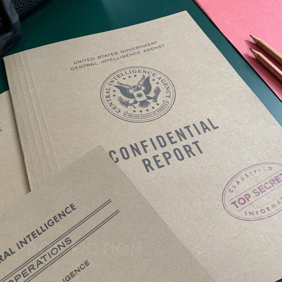 Classified Documents Folder