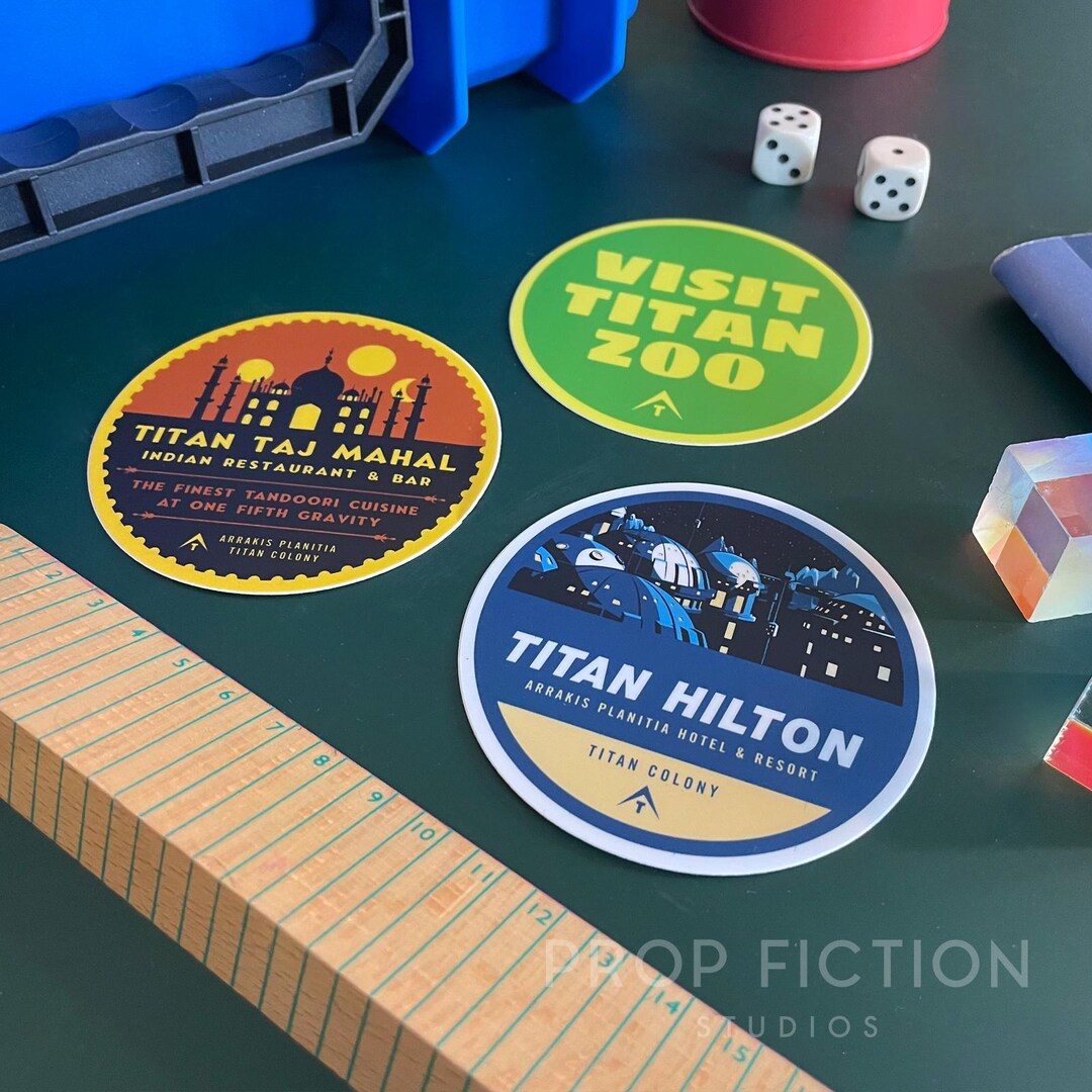 Red Dwarf Cosplay: Prop Titan Colony Luggage Case Sticker Set ...
