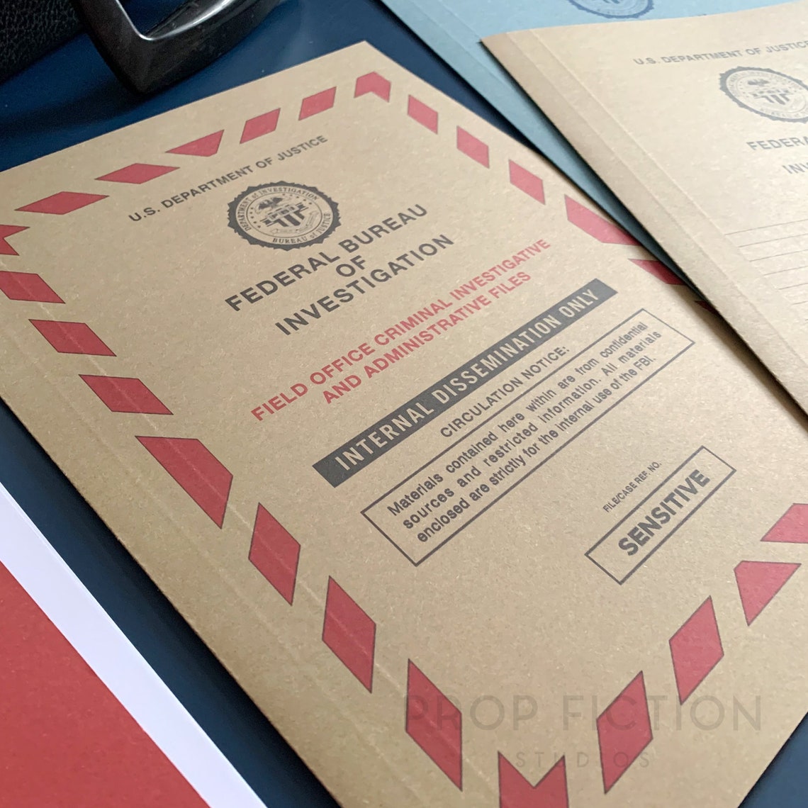 Movie Prop Special Agent Case Investigation Files / 3 X Investigation ...