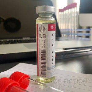 Display Prop Vial: Prop Rage Laboratory Research Sample / Sealed 20ml ...